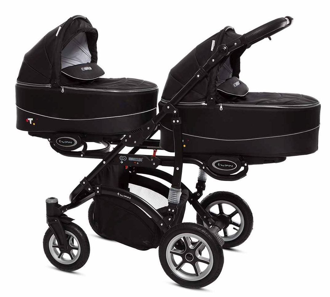TWINNI PREMIUM 2w1 BabyActive wózek bliźniaczy głęboko-spacerowy - 07 ...